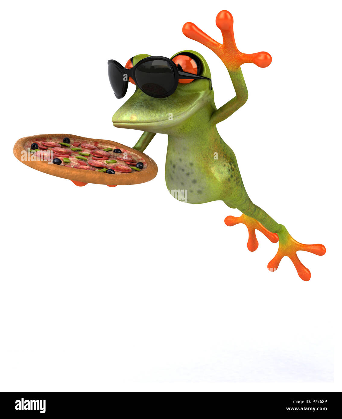 Frog pizza hi-res stock photography and images - Alamy