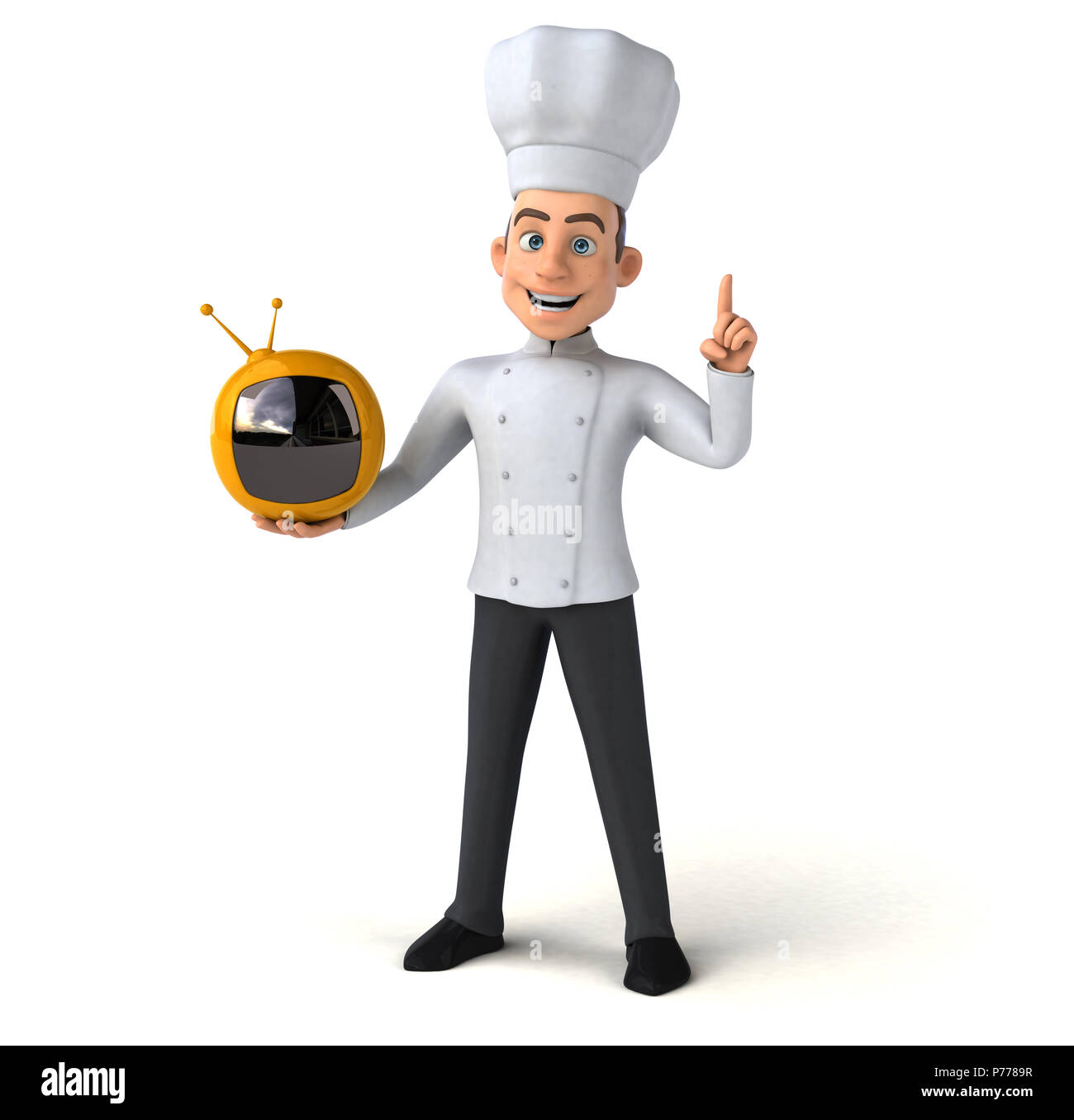Tv chef cooking Cut Out Stock Images & Pictures - Alamy