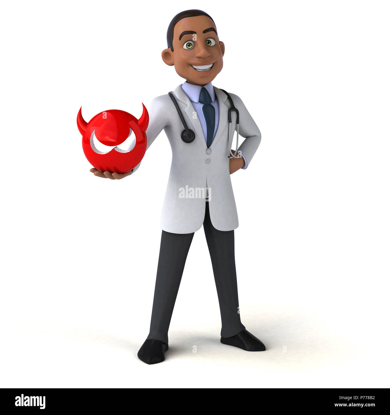 Evil doctor with male patient hi-res stock photography and images - Alamy
