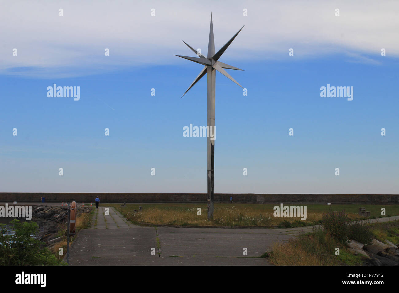 Dublin, Ireland, 26/6/2018. Howth Harbour, Realt Na Mára — Star of the ...