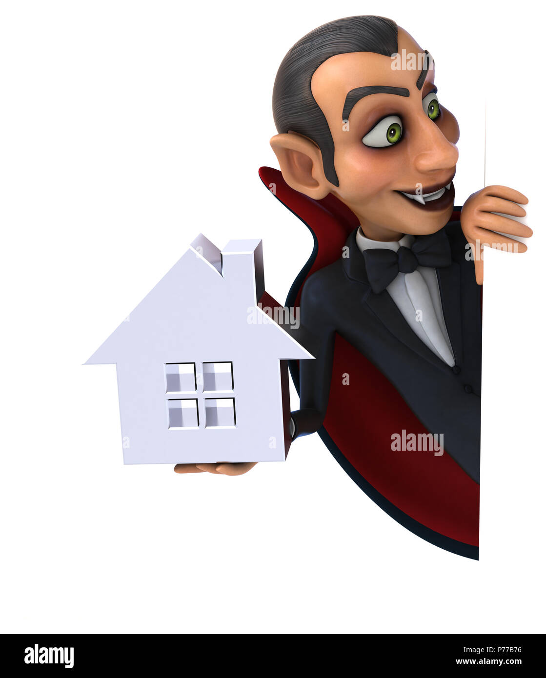 Halloween vampire at home Cut Out Stock Images & Pictures - Alamy