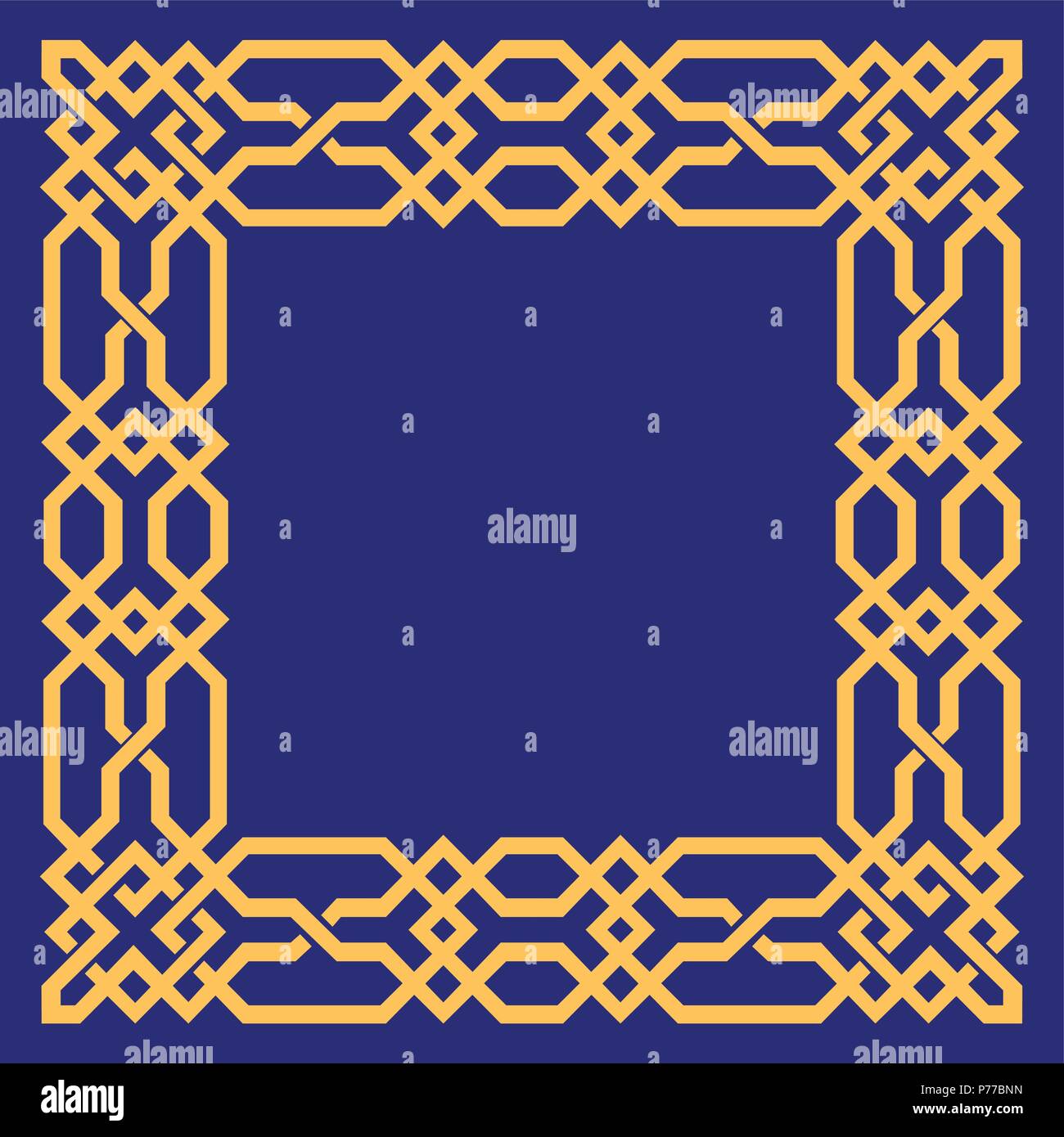 Islamic Pattern Border Stock Photos & Islamic Pattern Border Stock ...