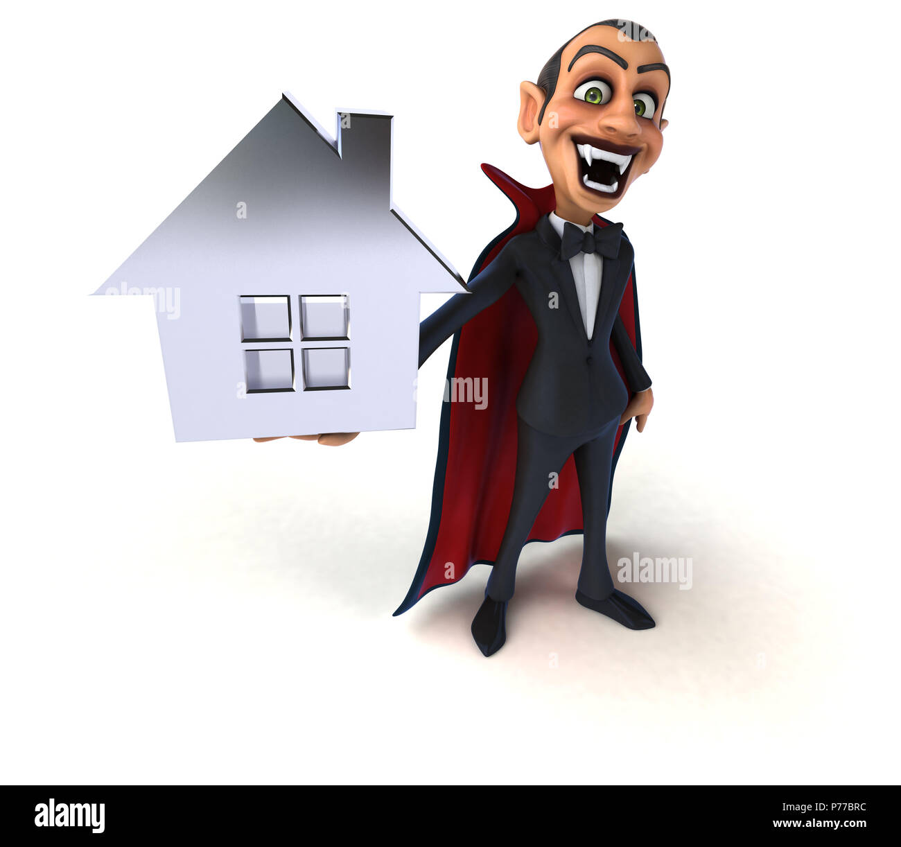 Halloween vampire at home Cut Out Stock Images & Pictures - Alamy