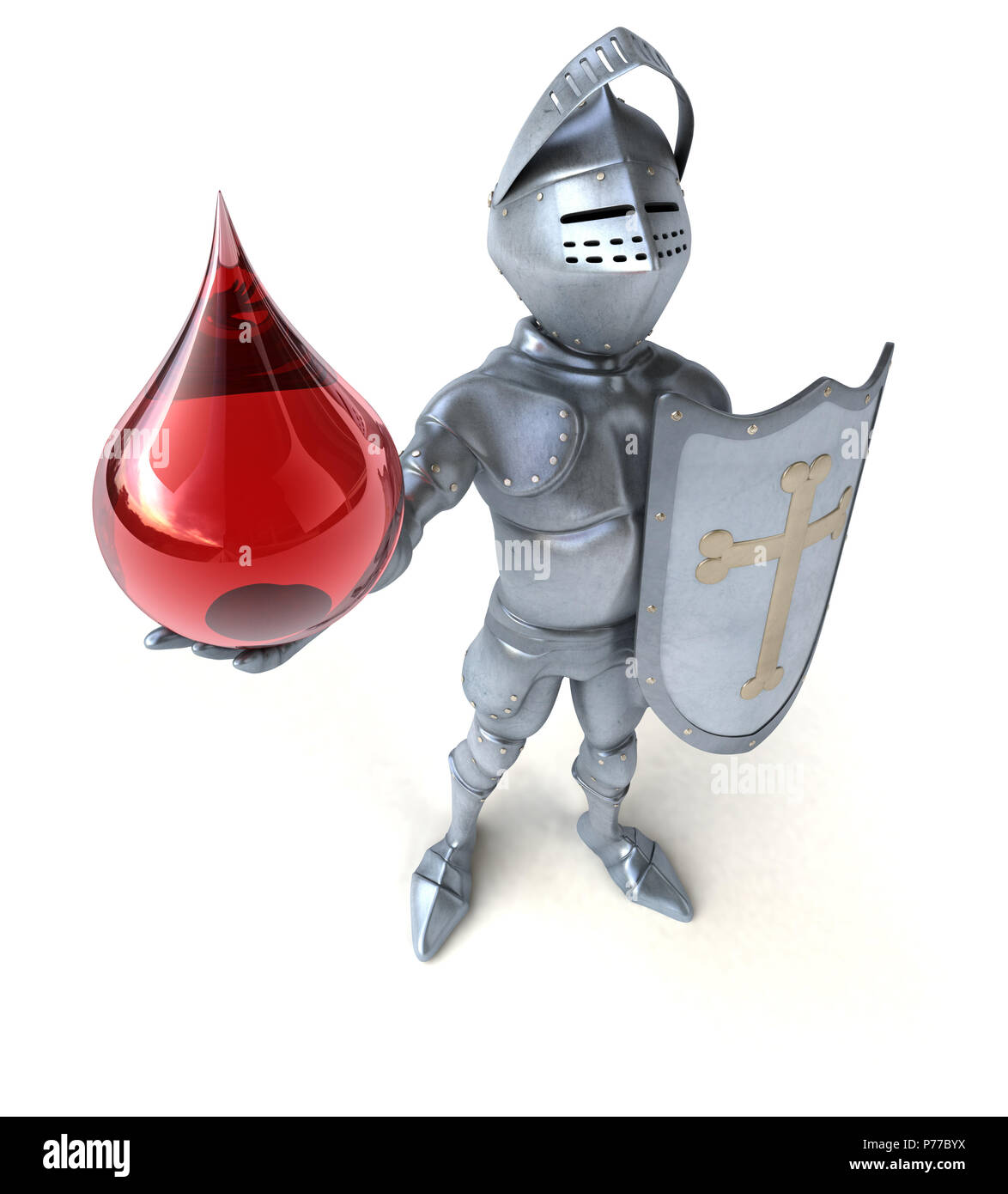 Blood red knight hi-res stock photography and images - Alamy