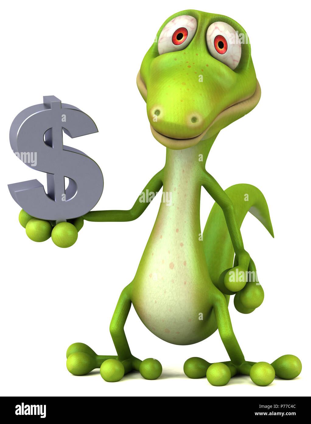 Money lizard Cut Out Stock Images & Pictures - Alamy