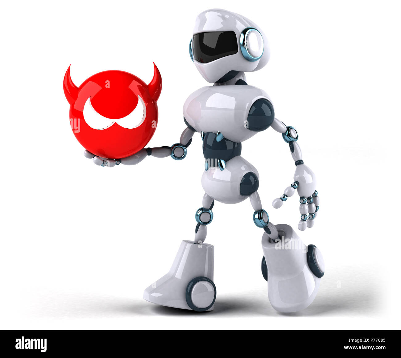 Evil robot Cut Out Stock Images & Pictures - Alamy