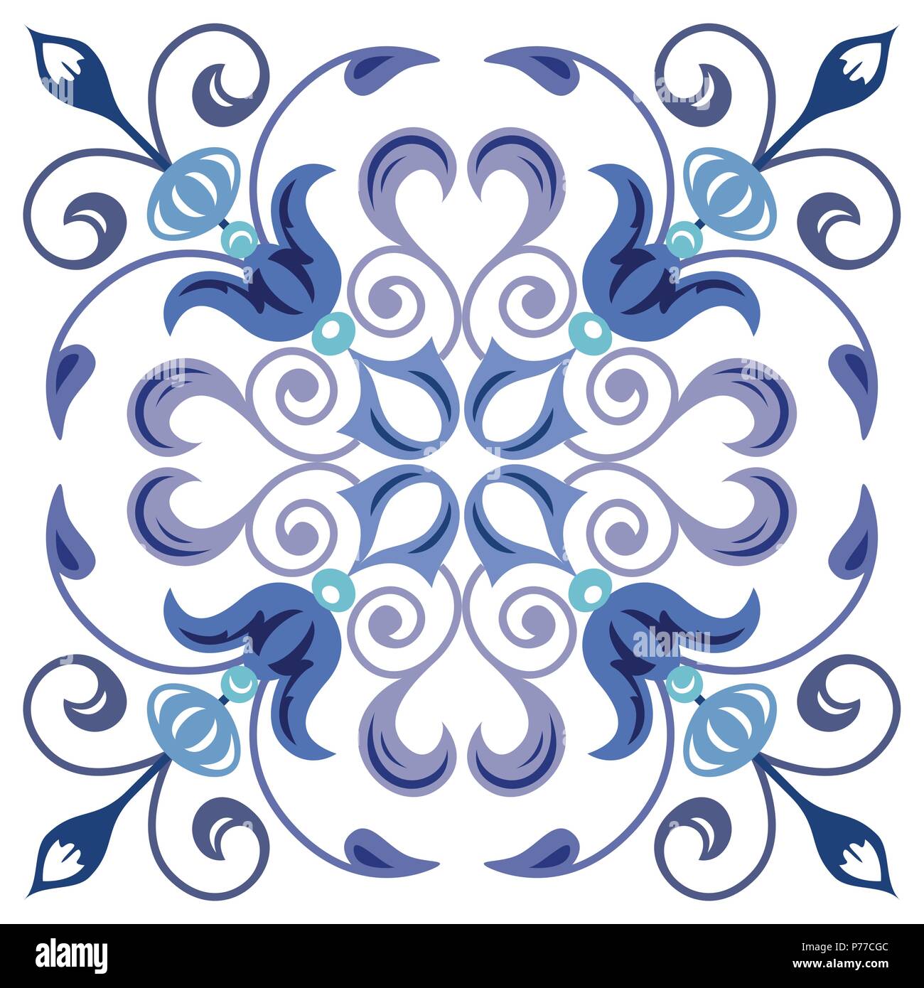 Ancient design pattern, colorful ornamental background Stock Vector ...