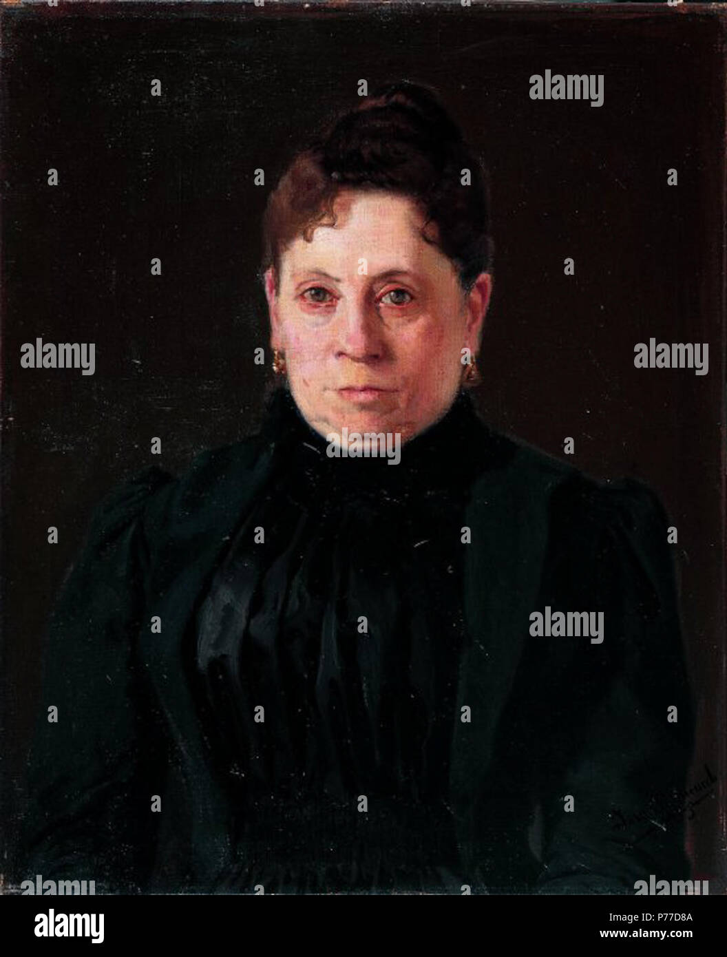 40 Josep Domènech Samaranch Retrat de la cunyada del pintor Stock Photo ...