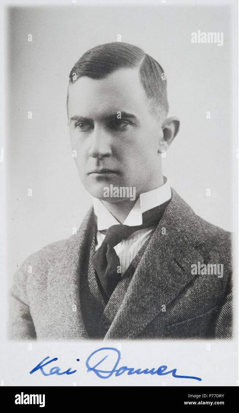 Photograph of the Finnish linguist and anthropologist Kai Donner (1888 ...