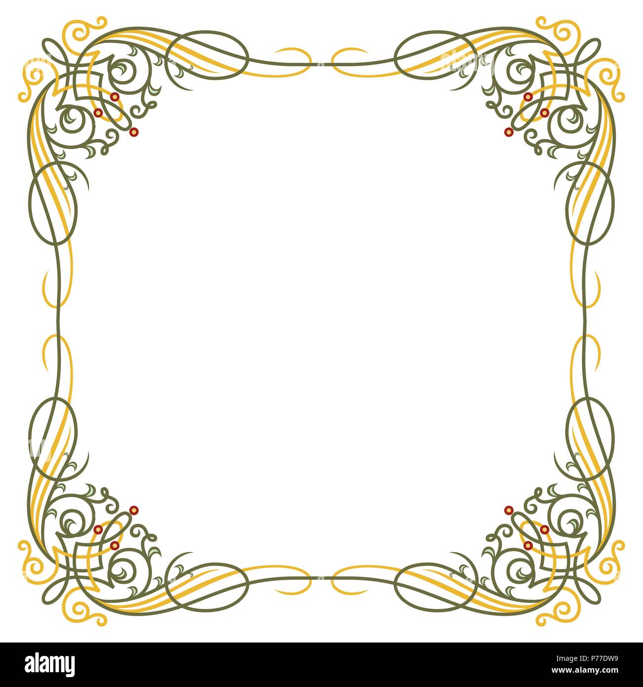 Beautiful complex delicate Stock Vector Images - Alamy
