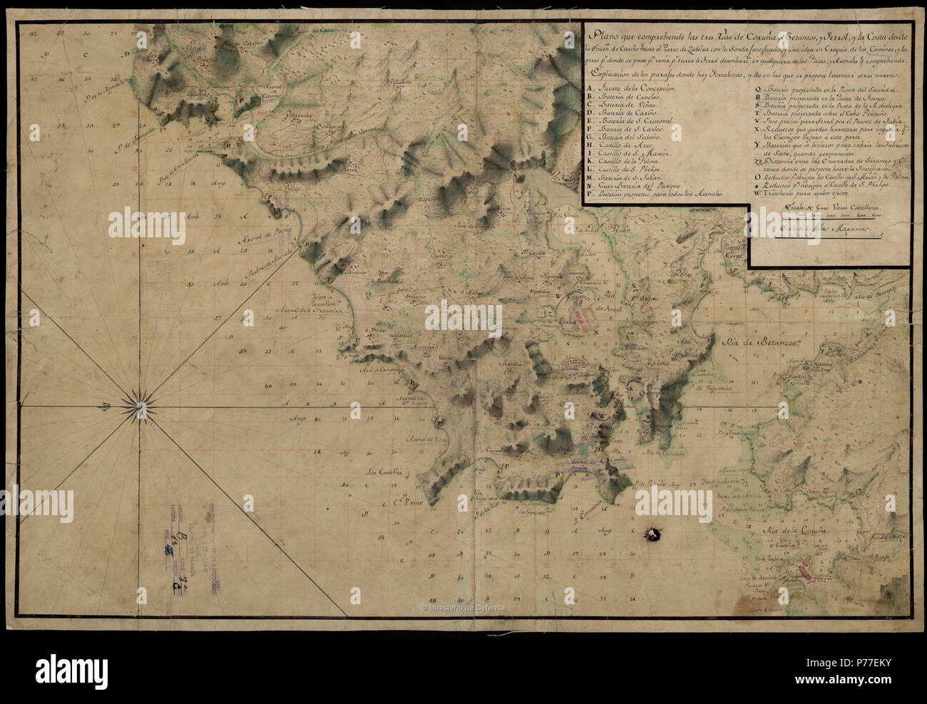 Map of spain 1800 hi-res stock photography and images - Alamy