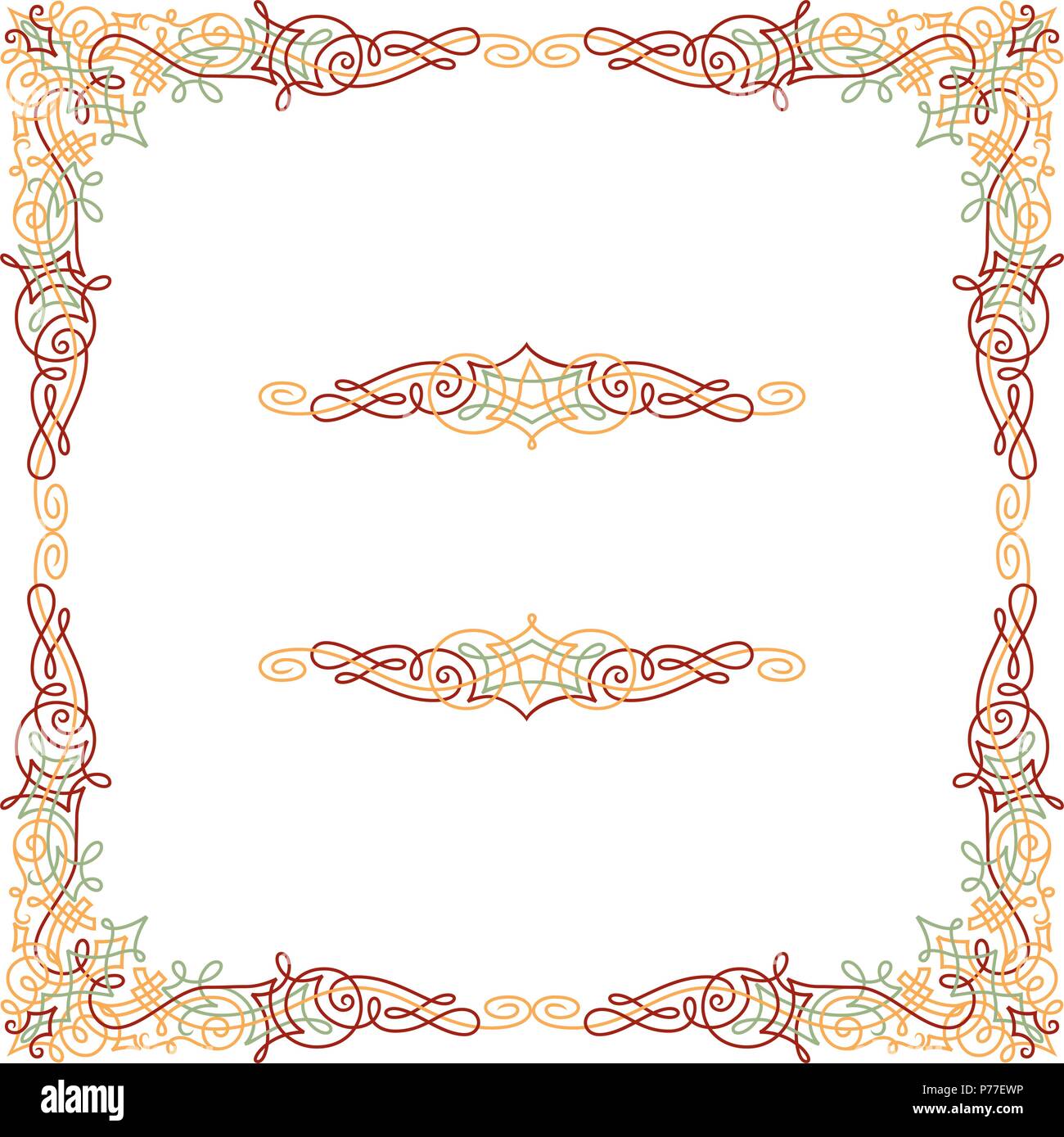 Border wire Stock Vector Images - Alamy