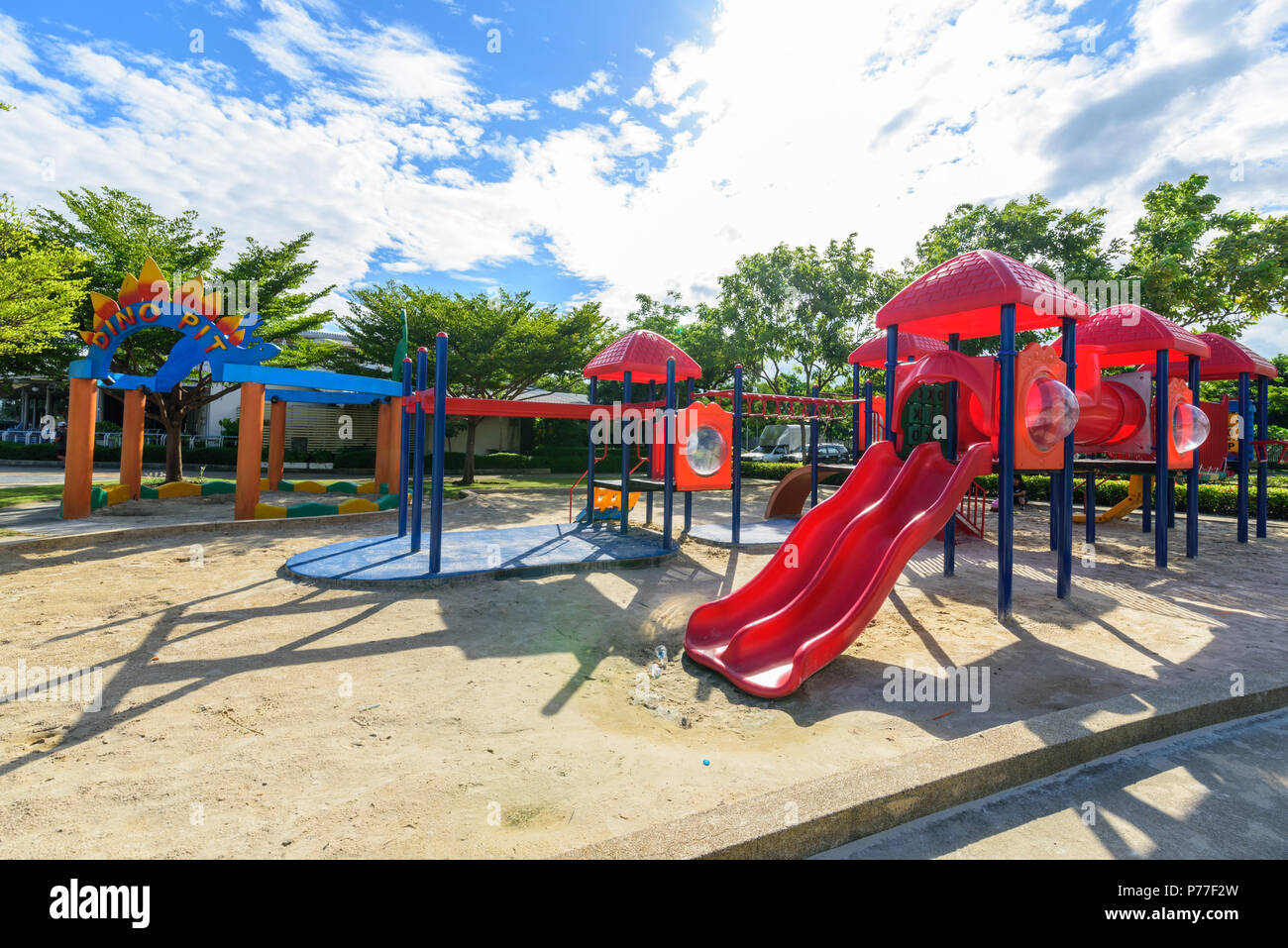Big school playground hi-res stock photography and images - Alamy