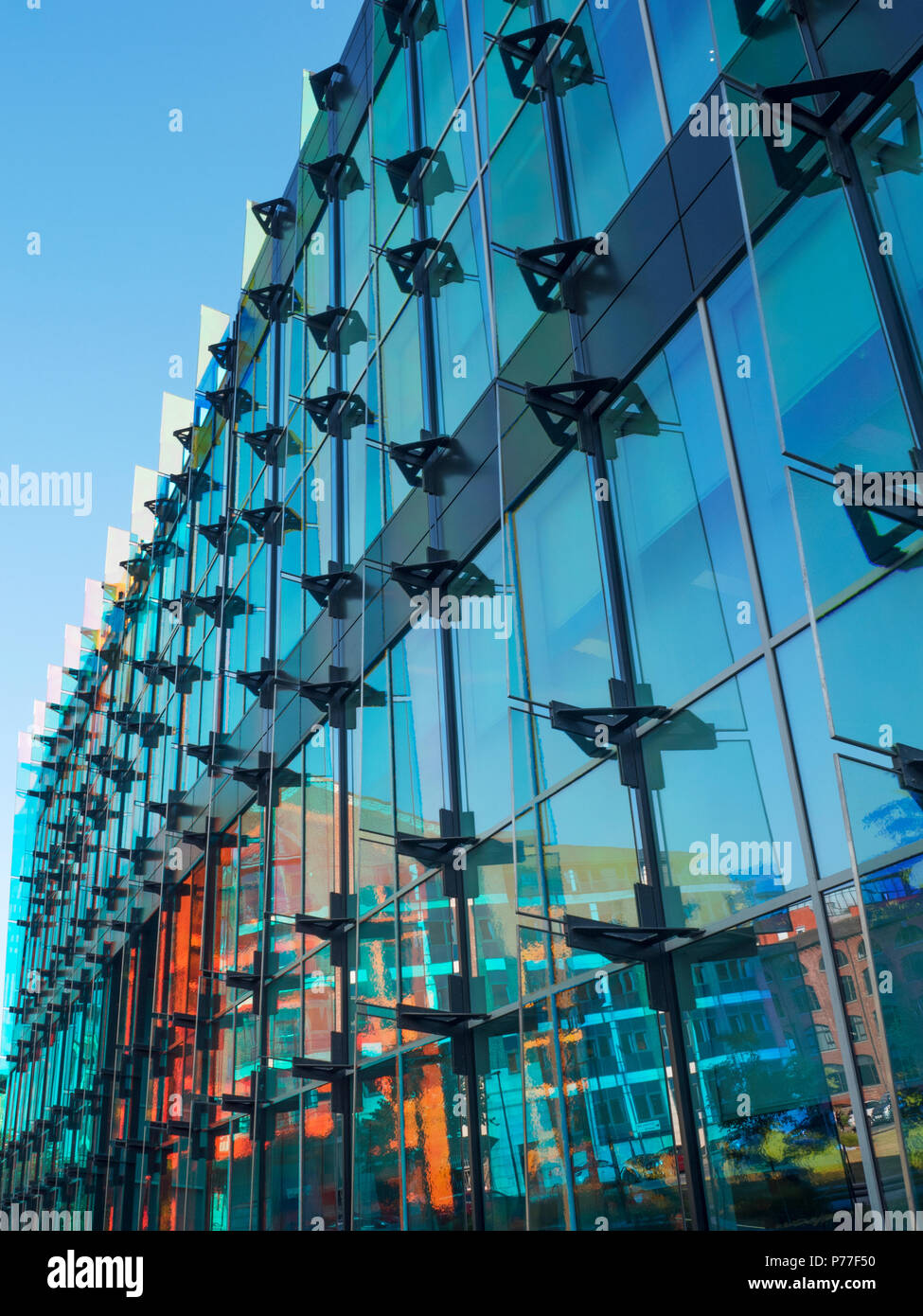 Modern office building part of the Sovereign Square urban redevelopment ...