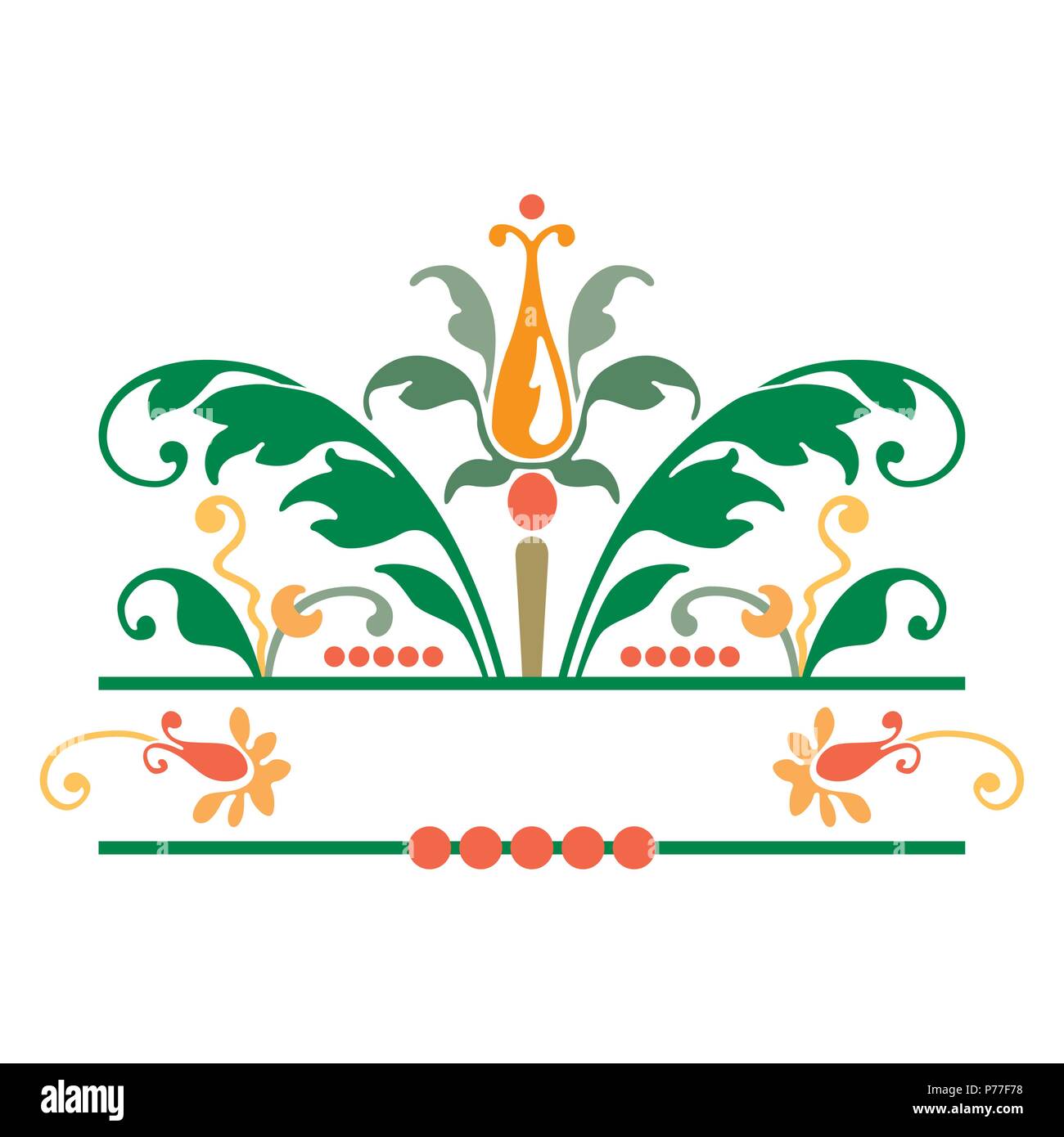 Artistic design decoration Stock Vector Images - Alamy