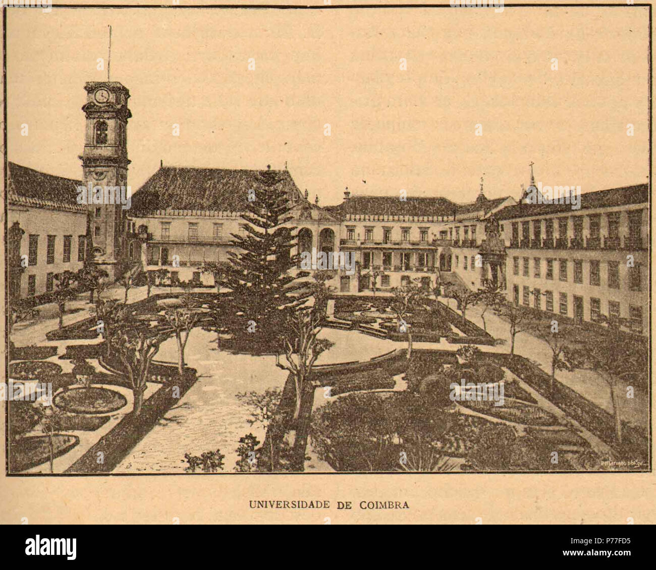 60 Universidade de Coimbra - História de Portugal, popular e ilustrada ...