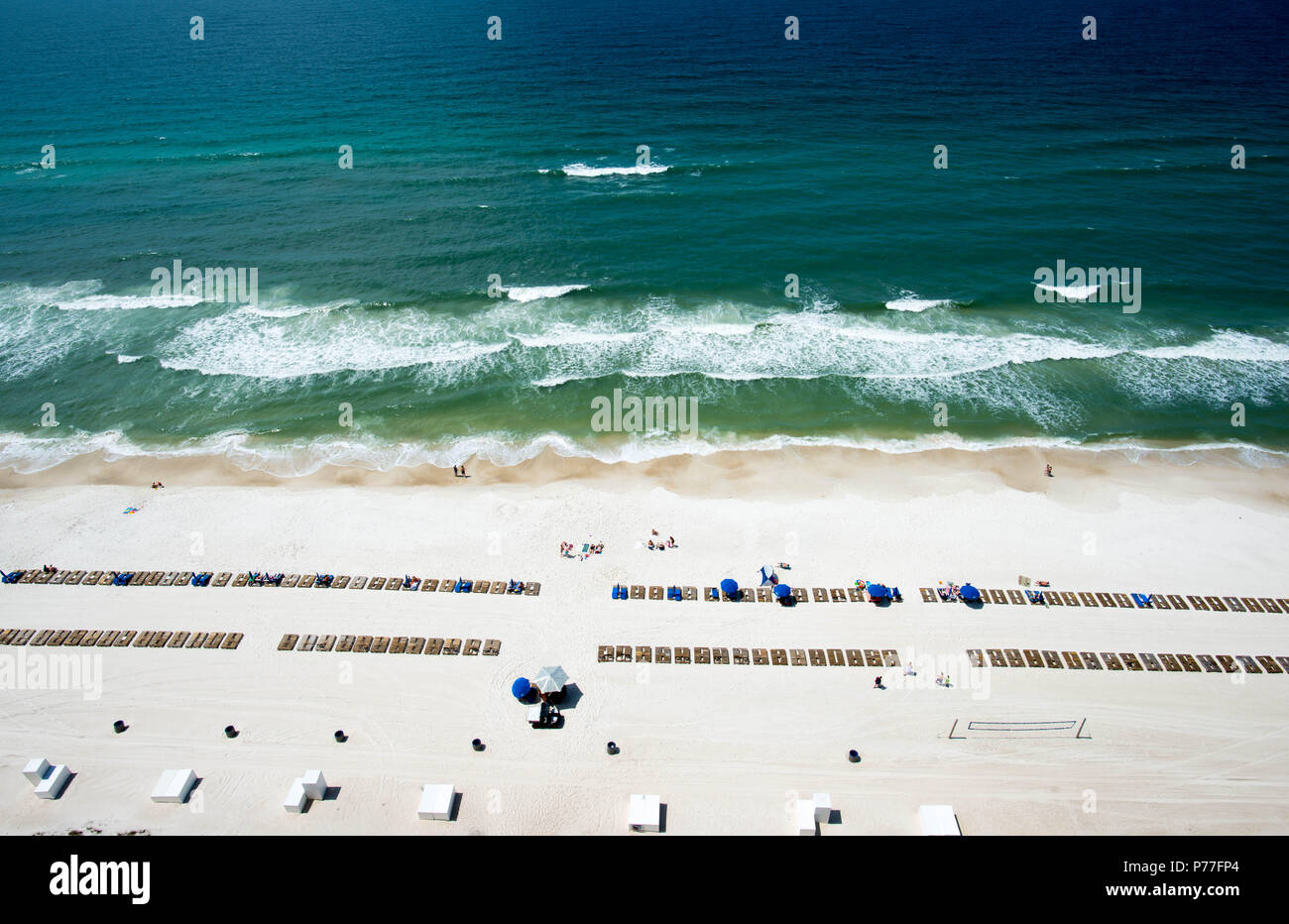 Aerial view panama city beach hi-res stock photography and images - Alamy