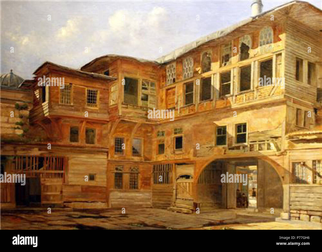 Istanbul Scene . before 1938 2 Akbulut-Scene2 Stock Photo - Alamy