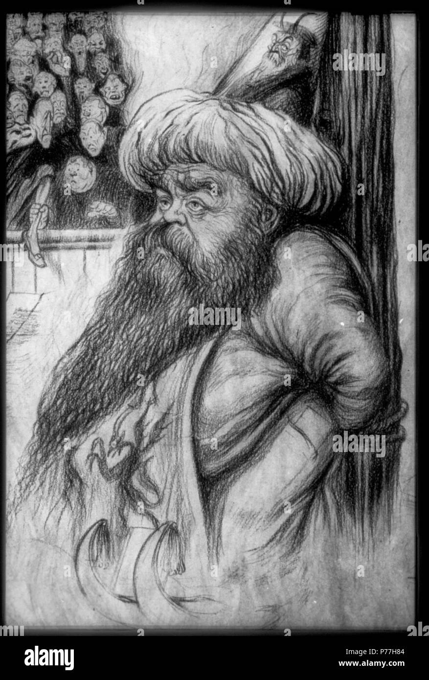 30 Hinko Smrekar - Anton Aškerc na grmadi Stock Photo - Alamy