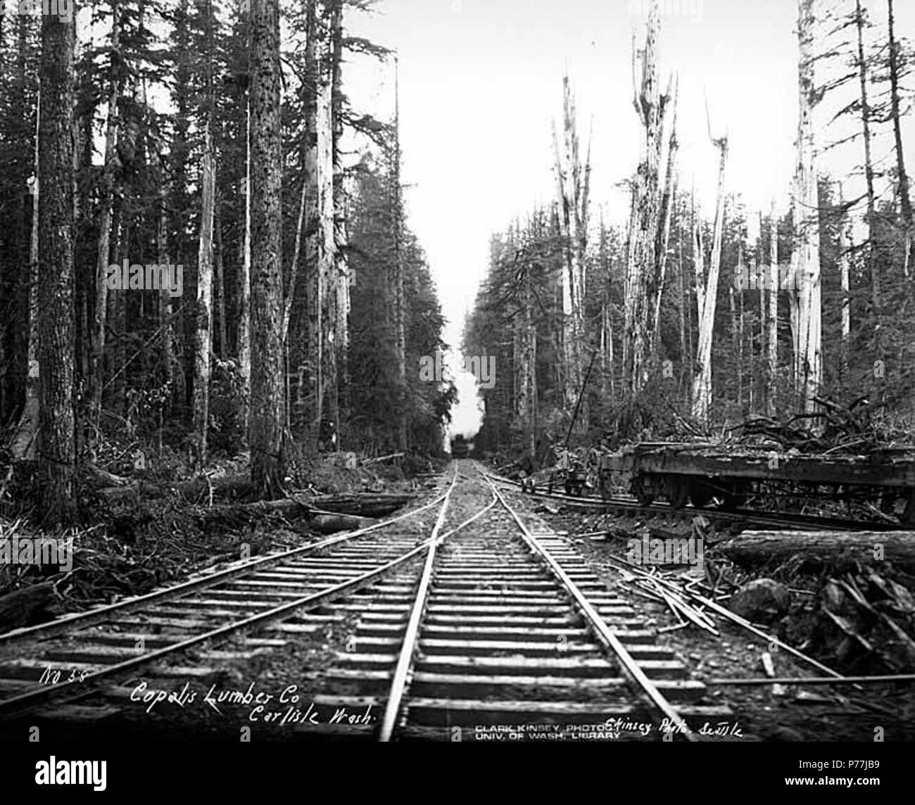 Railroad lumber hi-res stock photography and images - Alamy