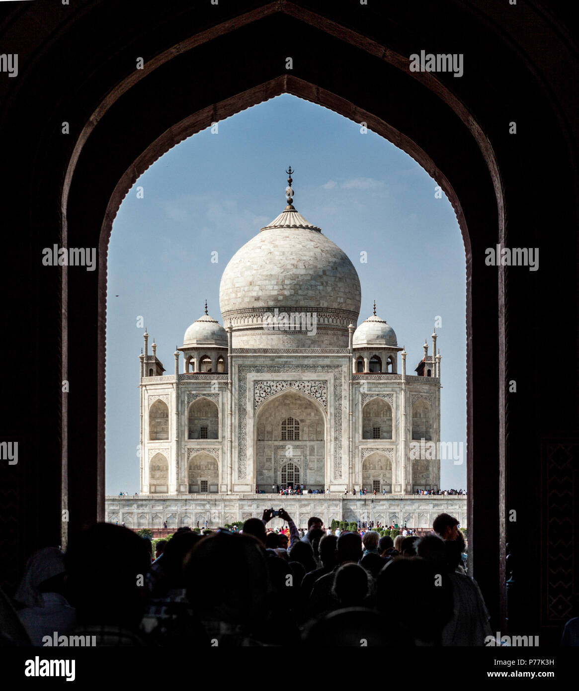 The taj mahal palace is a heritage hi-res stock photography and images ...