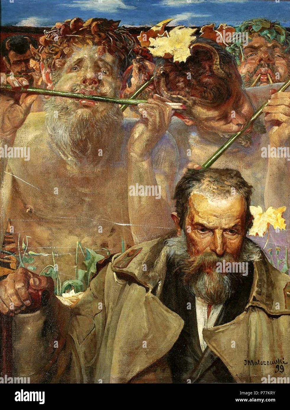 . The story of a song (Portrait of Adam Asnyk) 1899 1 Malczewski Adam ...