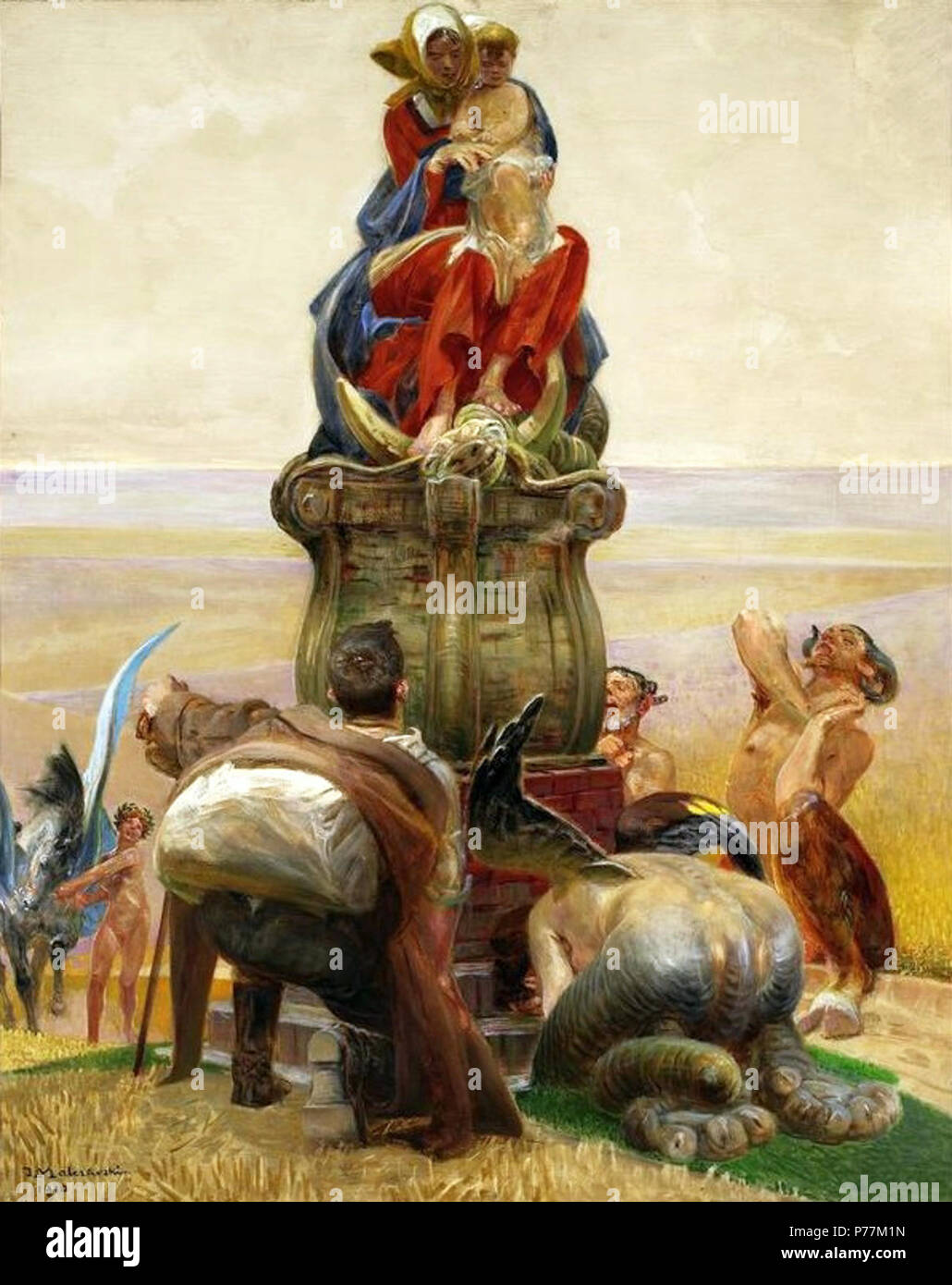 . Adoration of the Madonna 1910 1 Malczewski Adoration of the Madonna ...