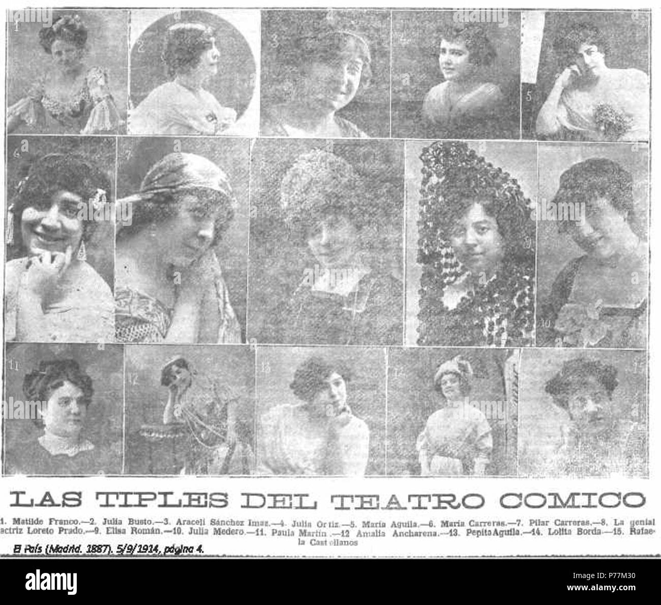 Maria martin actriz hi-res stock photography and images - Alamy