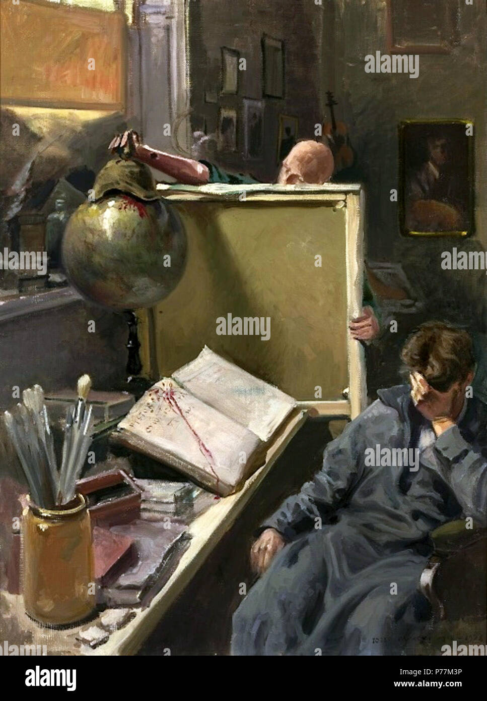 . Artist's vision between 1918 and 1924 1 Rapacki Artist's vision Stock ...