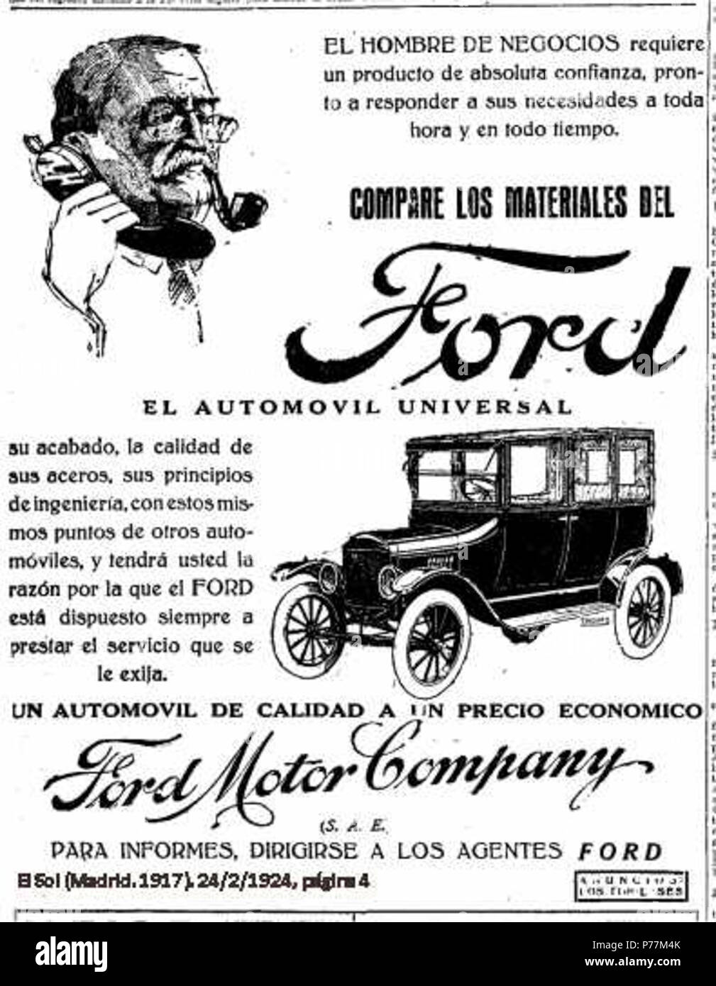 Early ford assembly line hi-res stock photography and images - Alamy