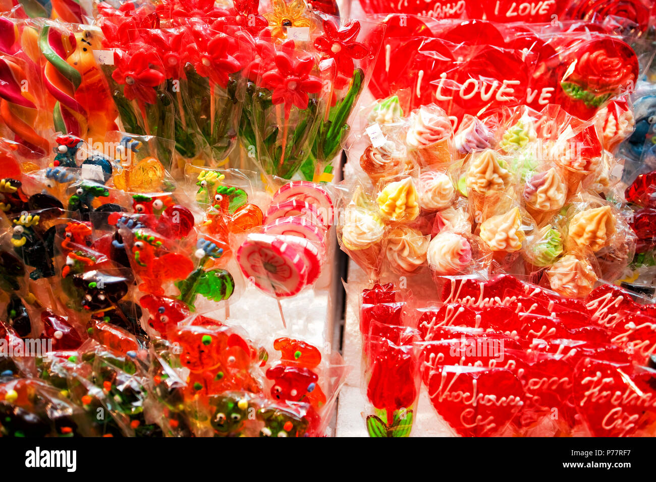 Collection of lollipops hi-res stock photography and images - Alamy