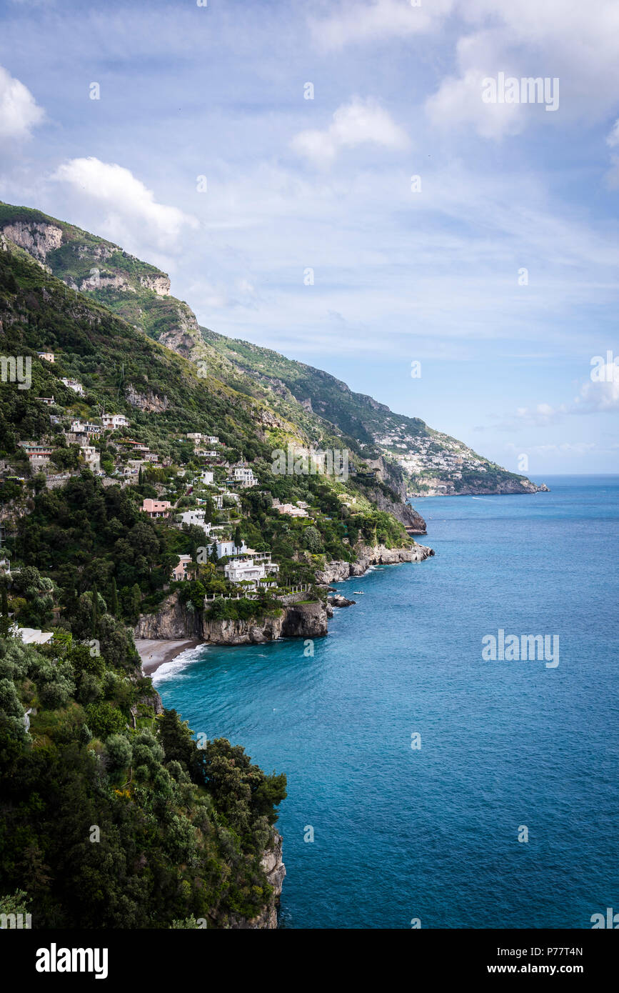 Positano, a cliffside village, Amalfi coast, Italy Stock Photo - Alamy