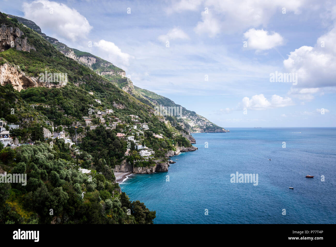 Positano, a cliffside village, Amalfi coast, Italy Stock Photo - Alamy