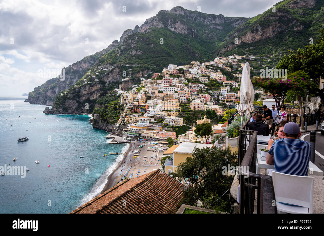 Positano, a cliffside village, Amalfi coast, Italy Stock Photo - Alamy