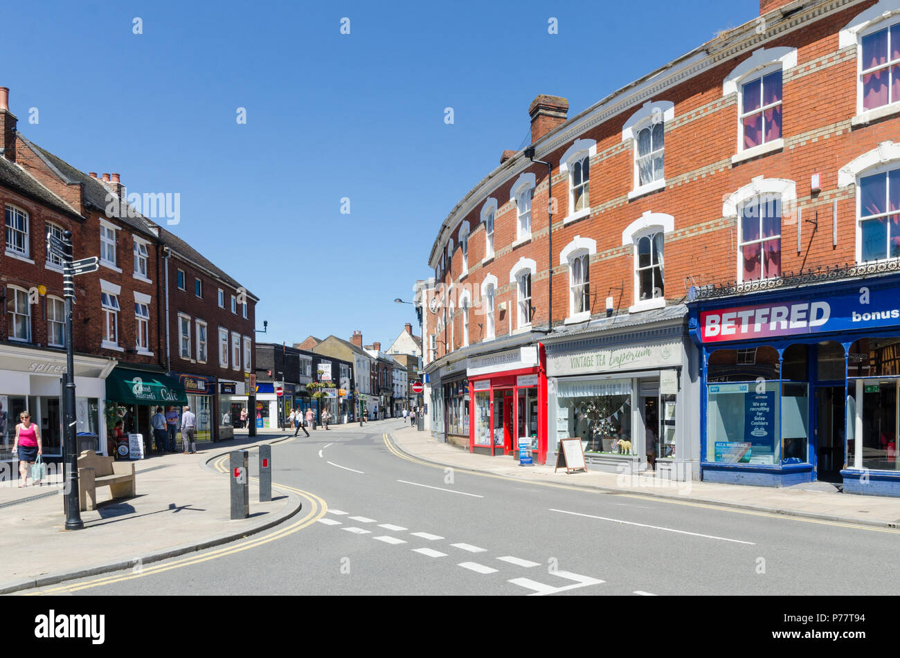Uttoxeter town hi-res stock photography and images - Alamy