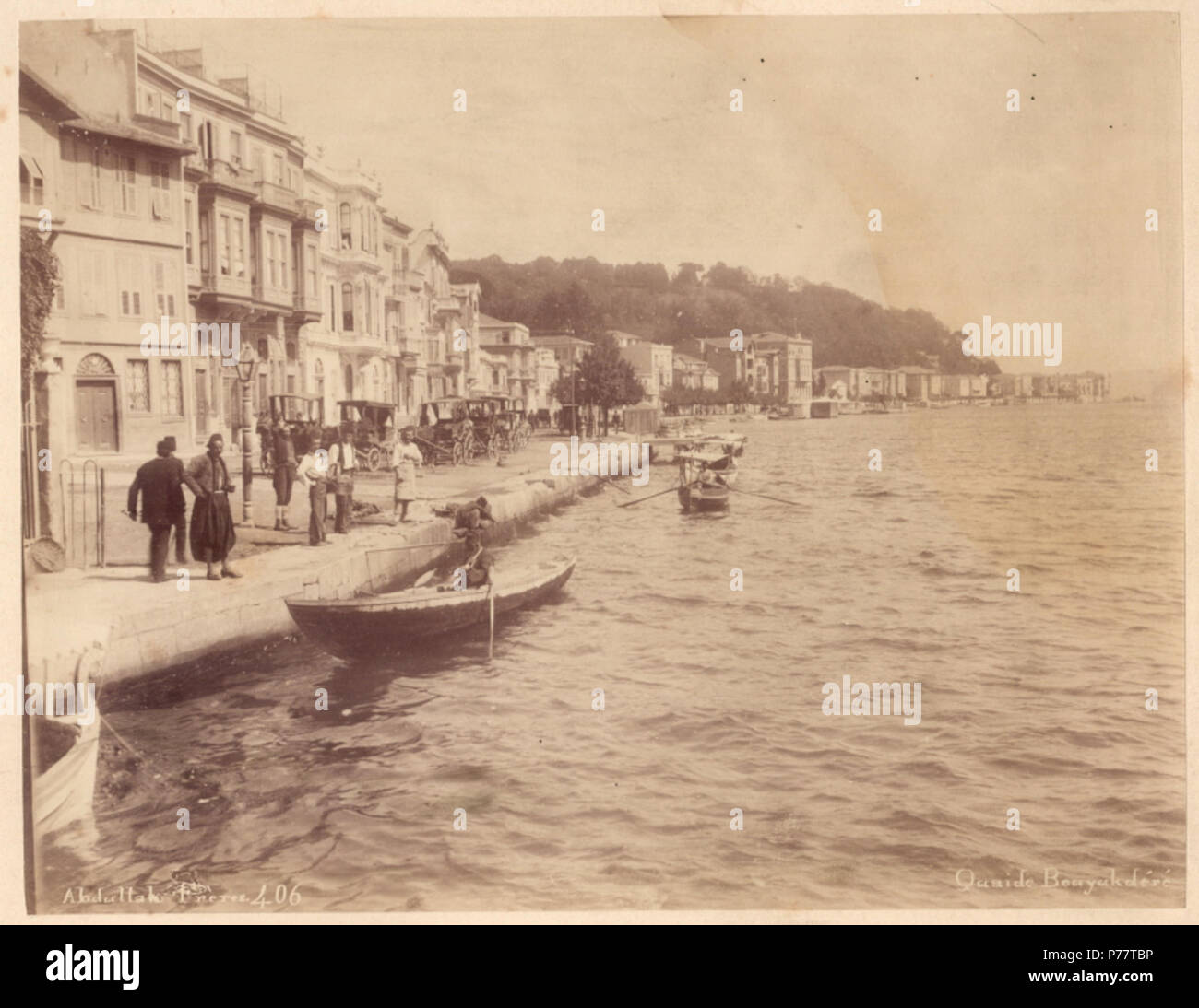 39 Istanbul - Abdullah brothers Quai de Bouyukdéré before 1895 Stock ...