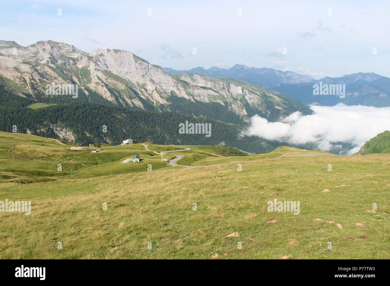 The col d'Aubisque in the Pyrénées (France Stock Photo - Alamy