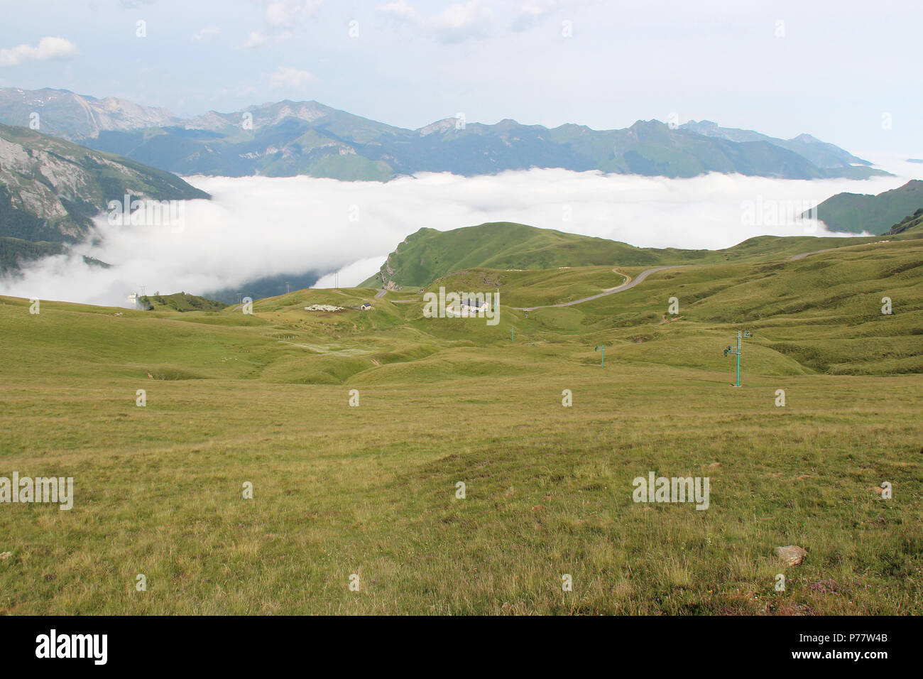 The col d'Aubisque in the Pyrénées (France Stock Photo - Alamy