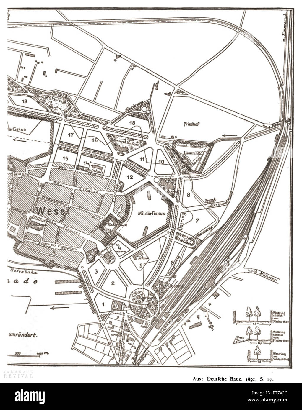 Map of wesel hi-res stock photography and images - Alamy