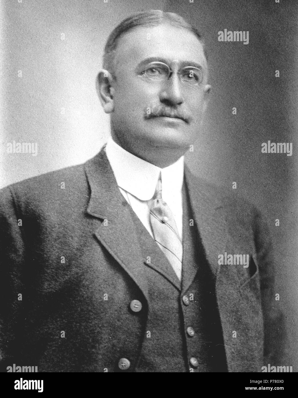 E.D. Jordan, portrait 12 3 1908 Stock Photo - Alamy