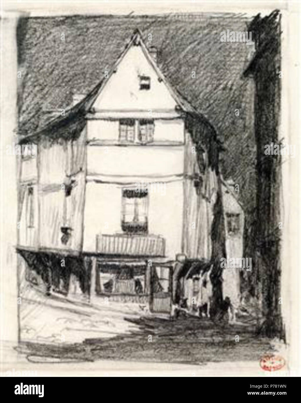 Work by Clarence Gagnon . before 1942 14 Gagnon - moonlight-street-pont ...