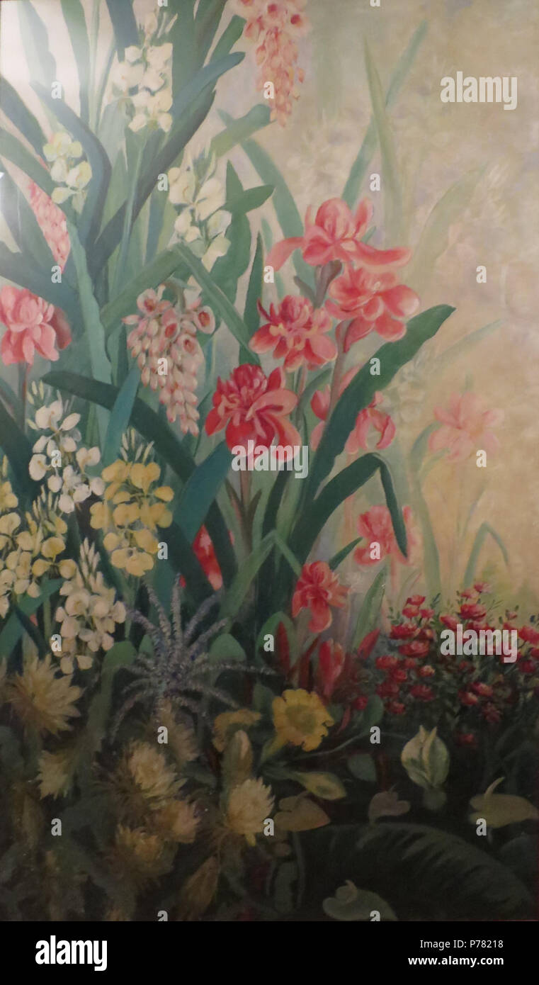 English: Painting (one of pair) by George Burroughs Torrey, 1939 ...