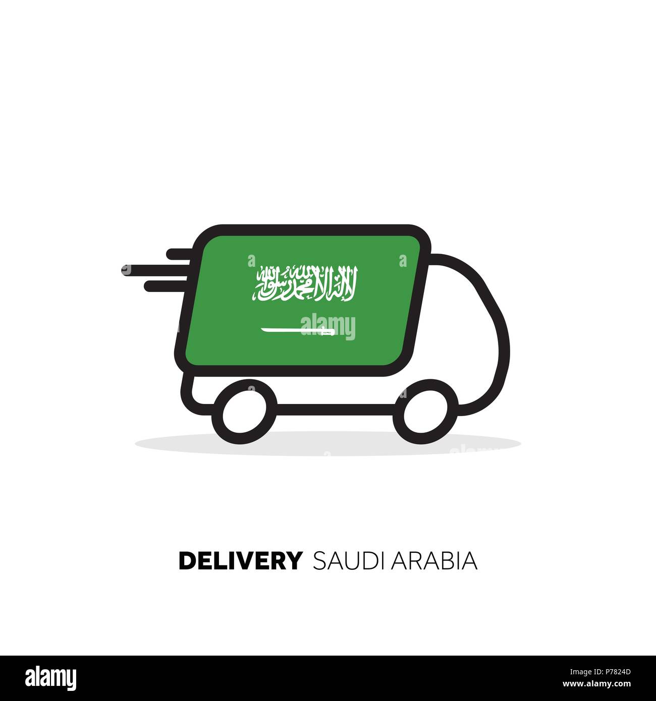 Saudi arabian cargo Stock Vector Images - Alamy