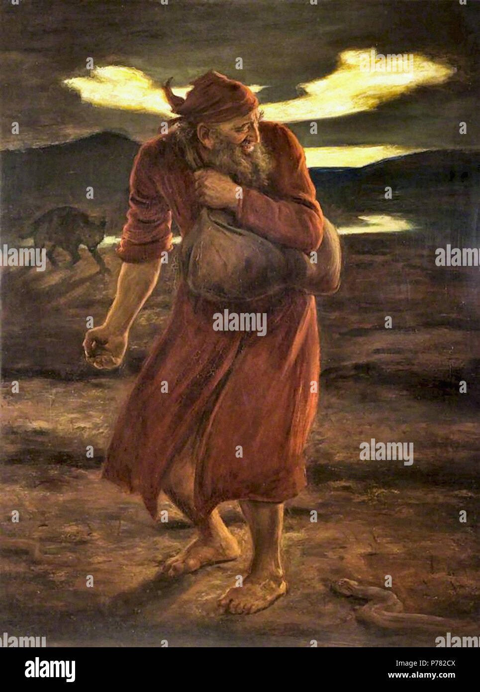 Millais John Everett - the Enemy Sowing Tares (St Matthew XIII 24 ...