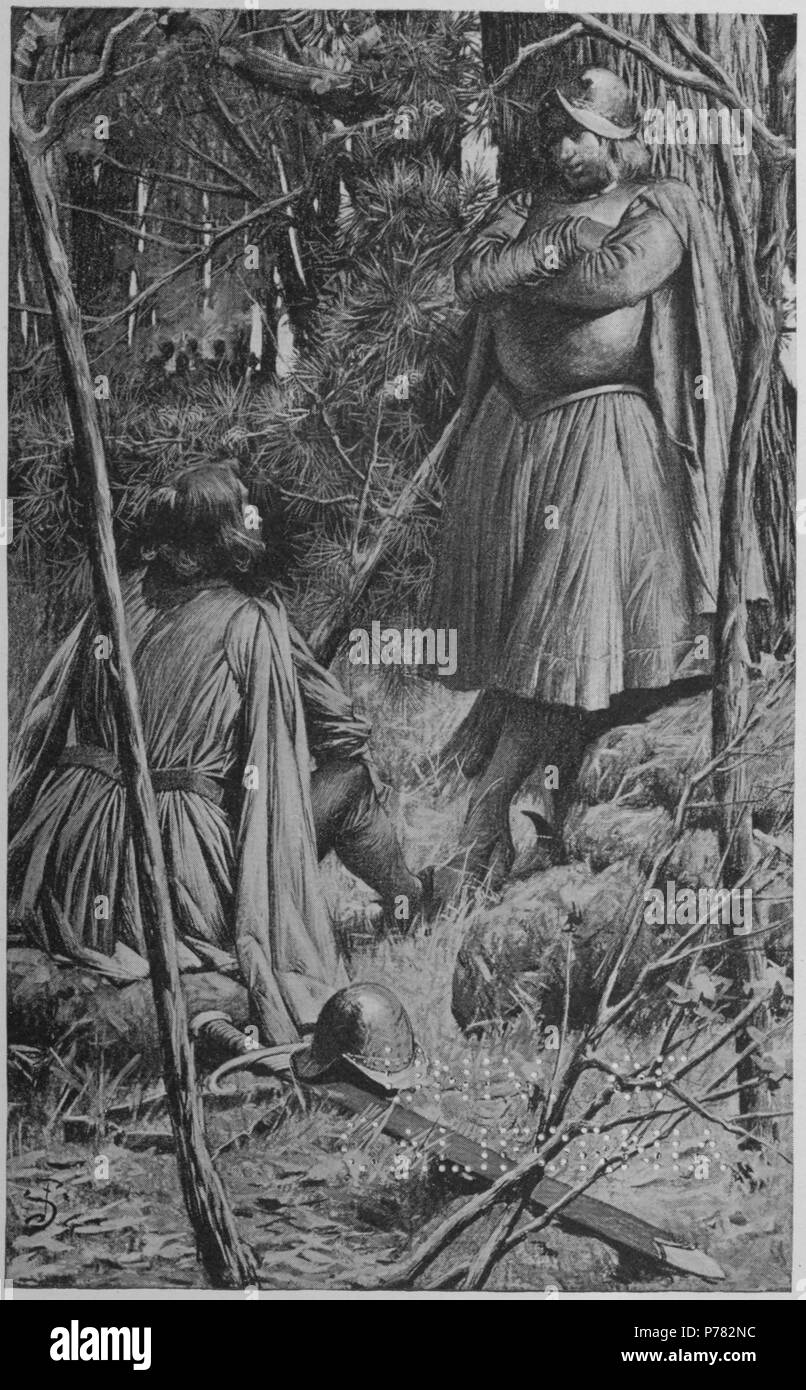 English: Drawing in w:Personal Recollections of Joan of Arc by Mark ...