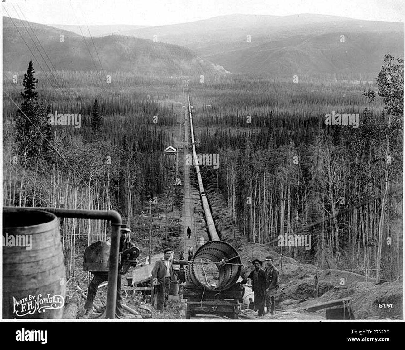 . English: Pipeline construction operation, Alaska (), n.d. English ...