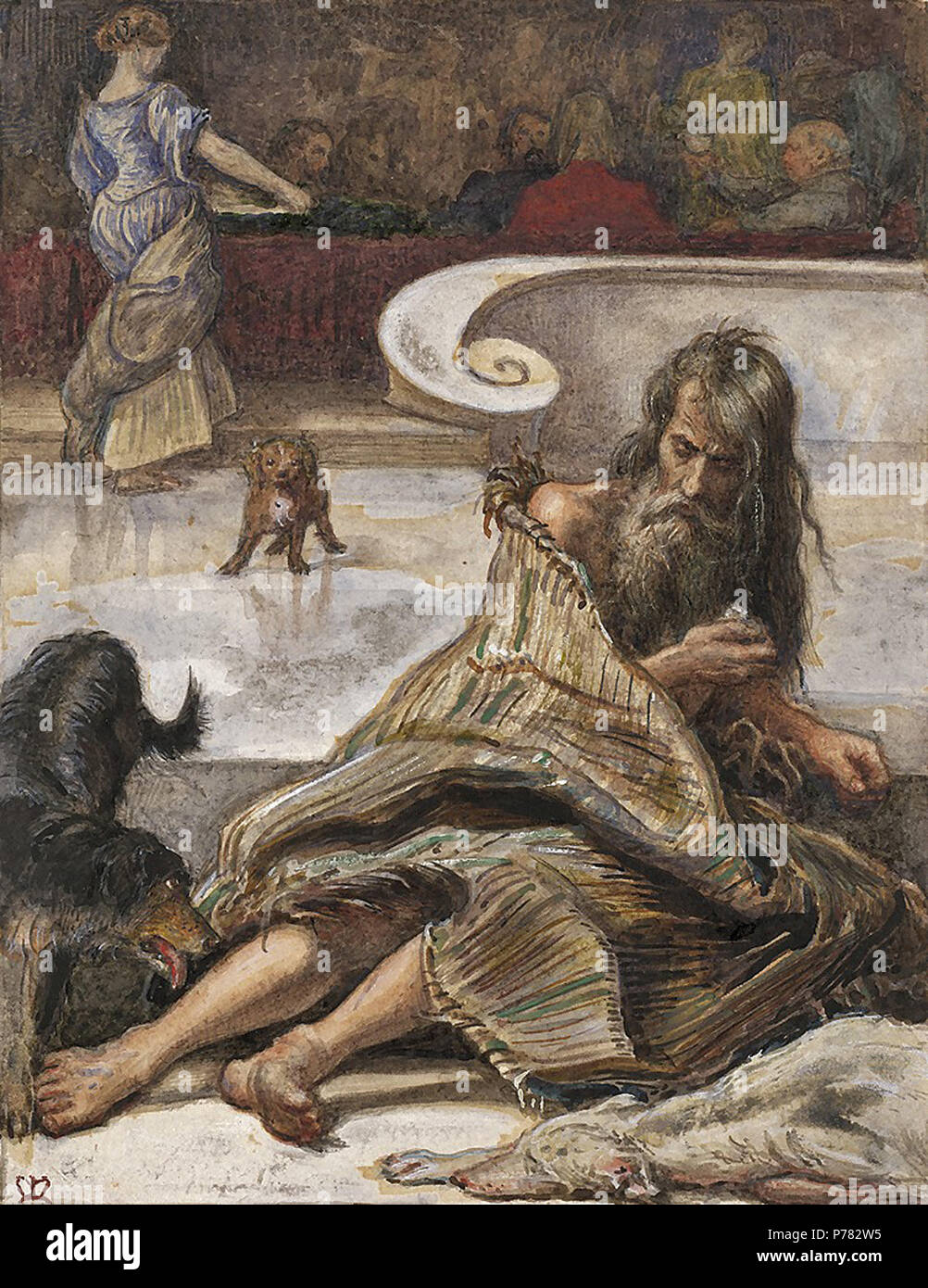 Lazarus and the rich man hi-res stock photography and images - Alamy