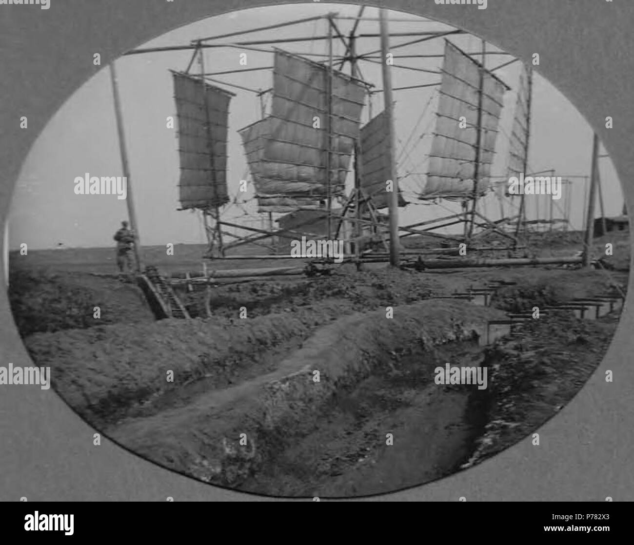 Pumping irrigation water Black and White Stock Photos & Images - Alamy