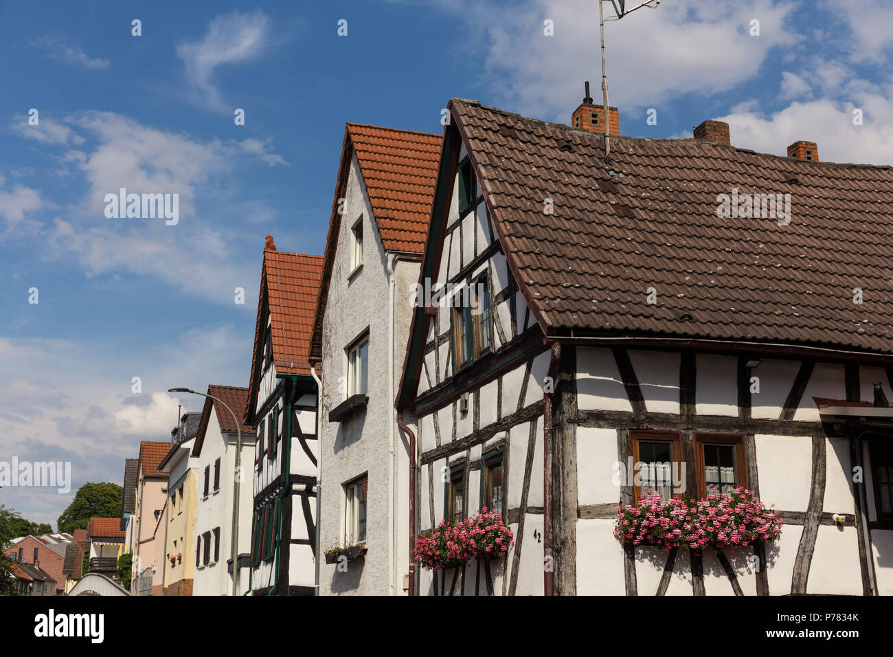 historic bad vilbel hesse germany Stock Photo - Alamy