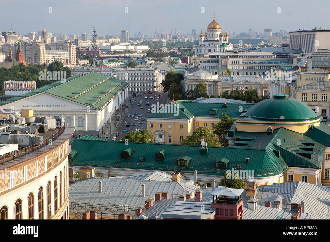Red Square Russia Aerial